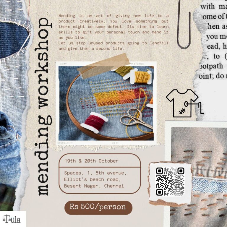 Workshop – Tula India – Organic Desi Cotton, Handspun, Handwoven ...